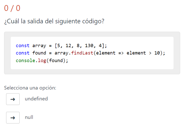 Javascript Quiz - A • drkbugs